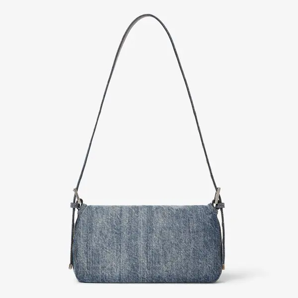 Fendi Baguette® 26424 Light Blue Denim Bag